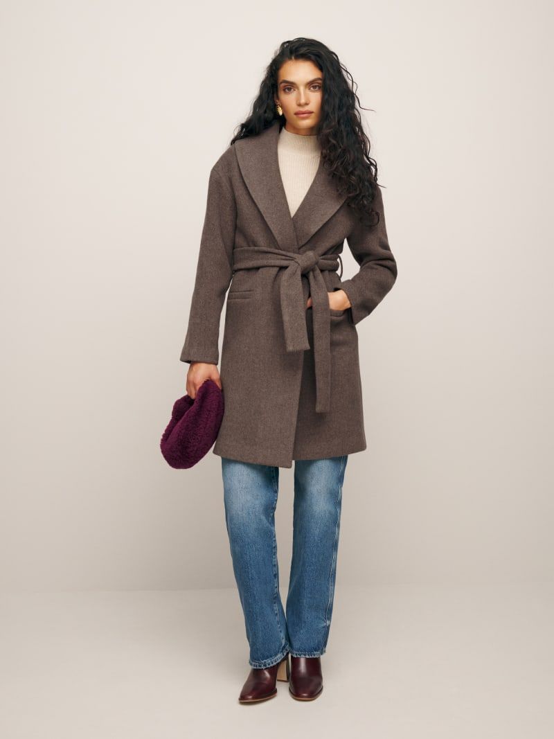 The 29 Best Wrap Coats That Are So Stylish | Who What Wear