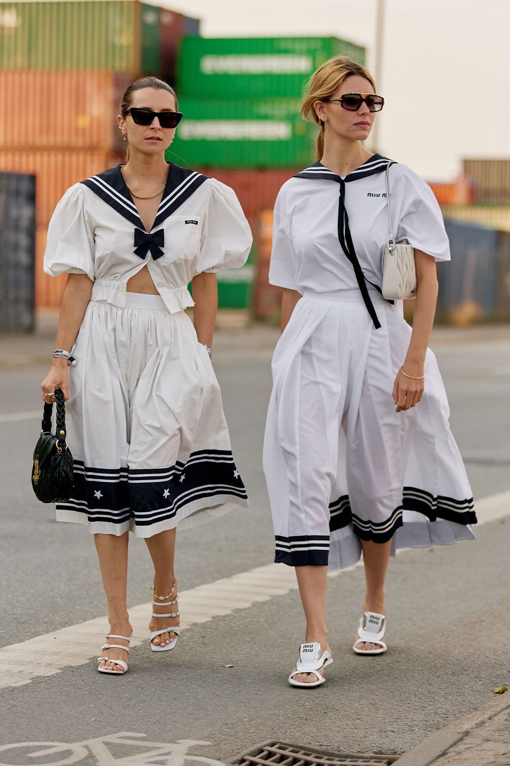 The Sailor-Collar Trend I'm Backing for Spring 2025 | Who What Wear