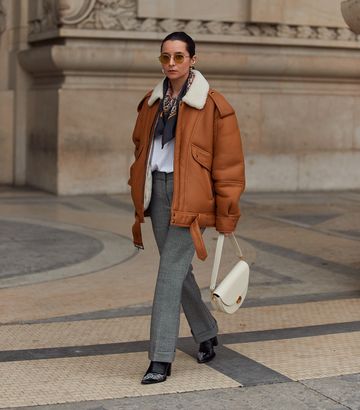 The 30 Best Brown Leather Jackets That Are Seriously Chic | Who What Wear