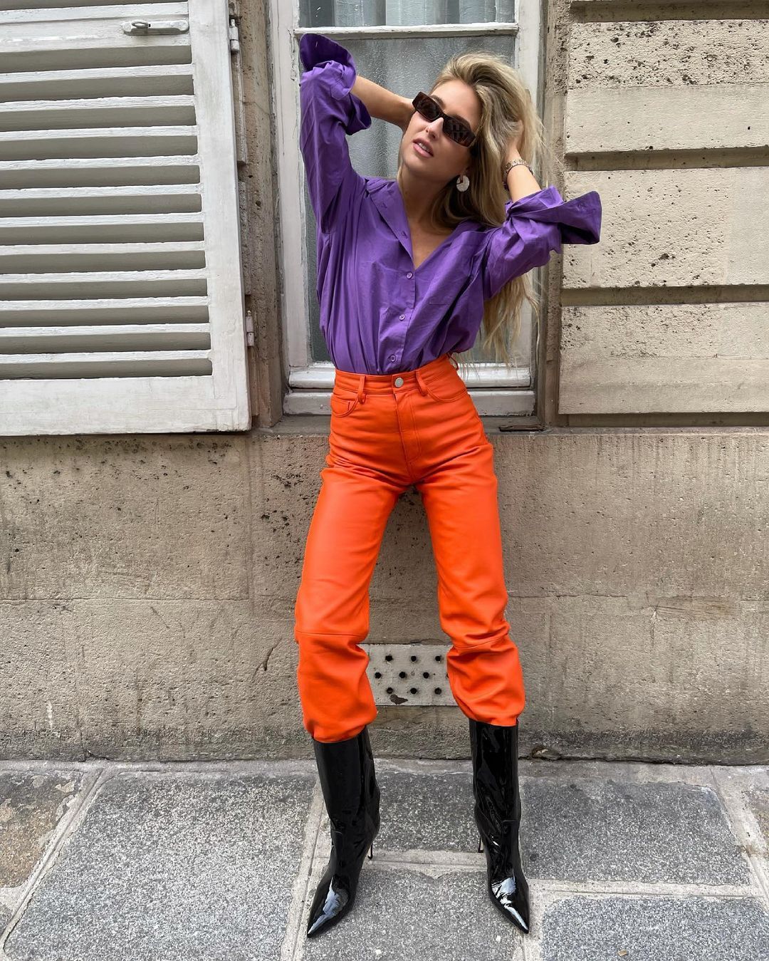 7 Ways to Try to Colorful Leather Trend | Who What Wear