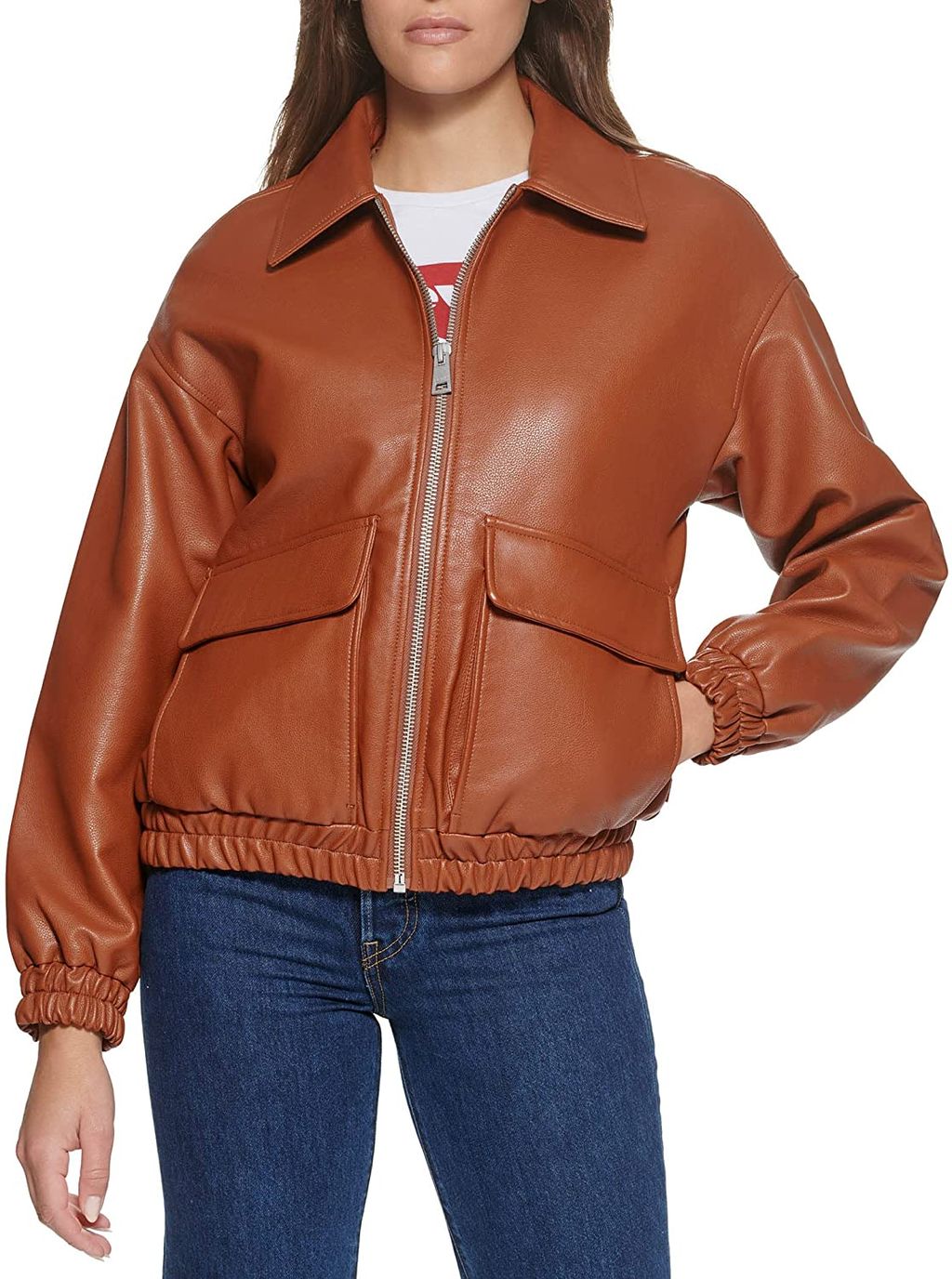 29 Best Oversize Leather Jackets to Shop Now | Who What Wear