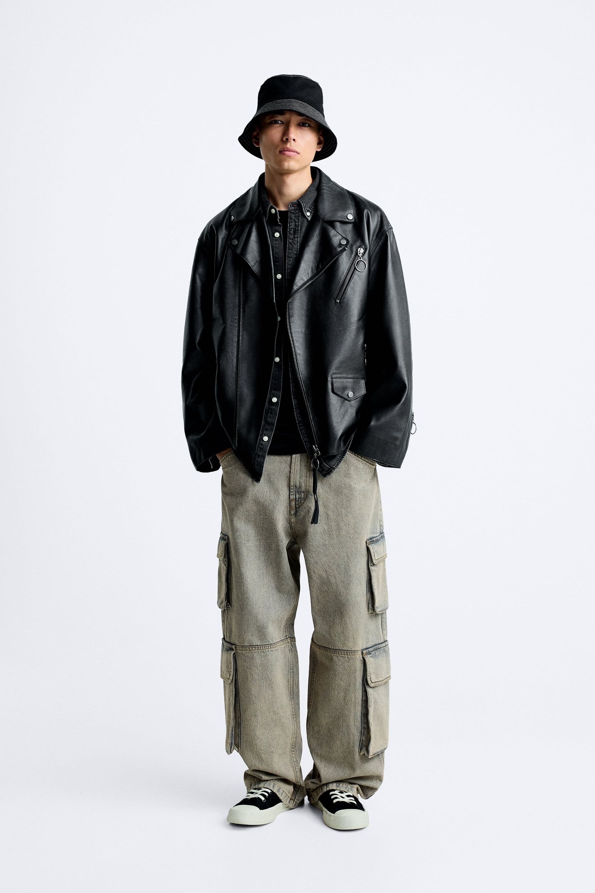 29 Best Oversize Leather Jackets to Shop Now | Who What Wear