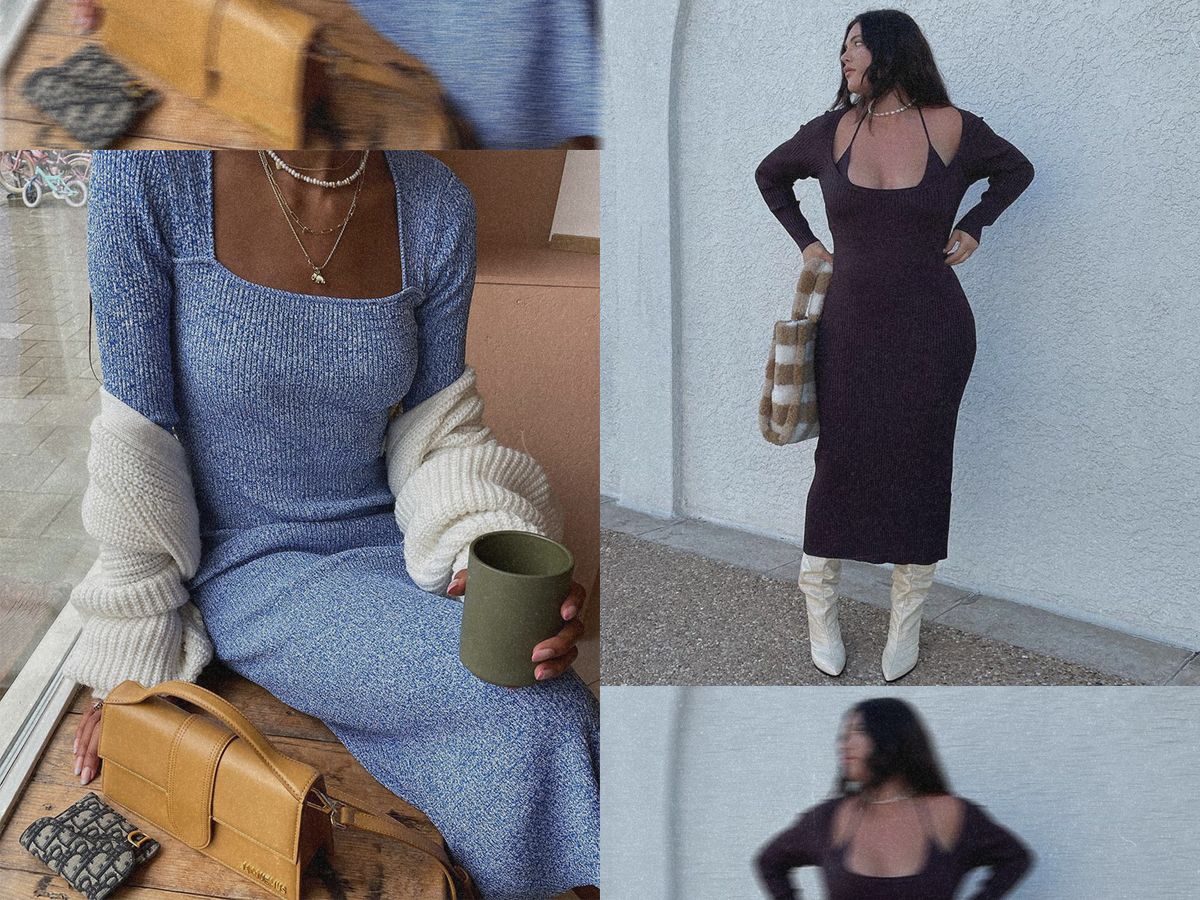 The 18 Best Ribbed-Knit Dresses We're Wearing in 2021 | Who What Wear