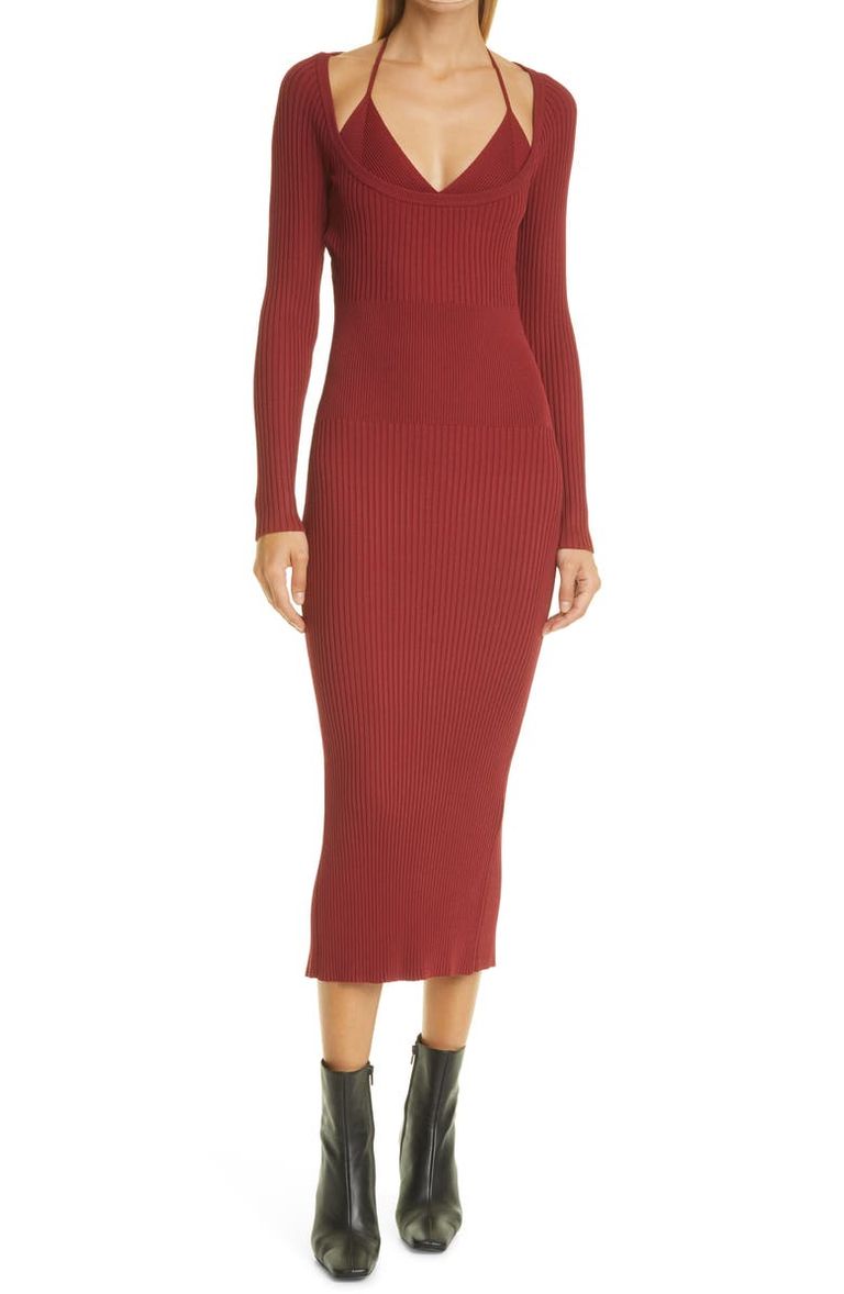 The 18 Best Ribbed-Knit Dresses We're Wearing in 2021 | Who What Wear