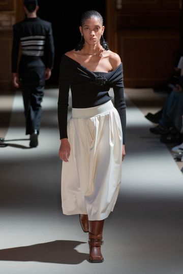 The Off-the-Shoulder Knit Sweater Trend Is Making a Comeback | Who What ...