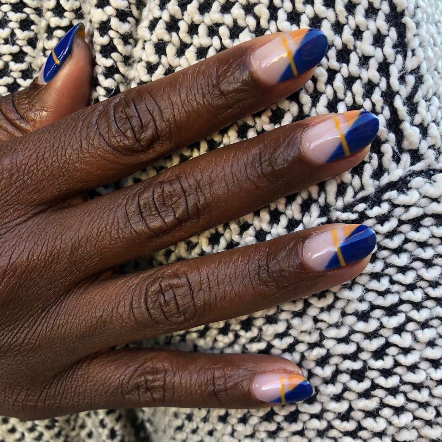 The 20 Chicest Blue Nail Designs for 2022 | Who What Wear