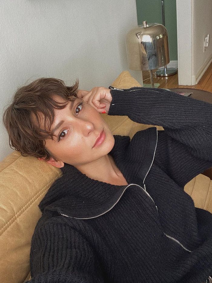 The 15 Prettiest Styles Featuring Curly Hair With Fringe | Who What Wear