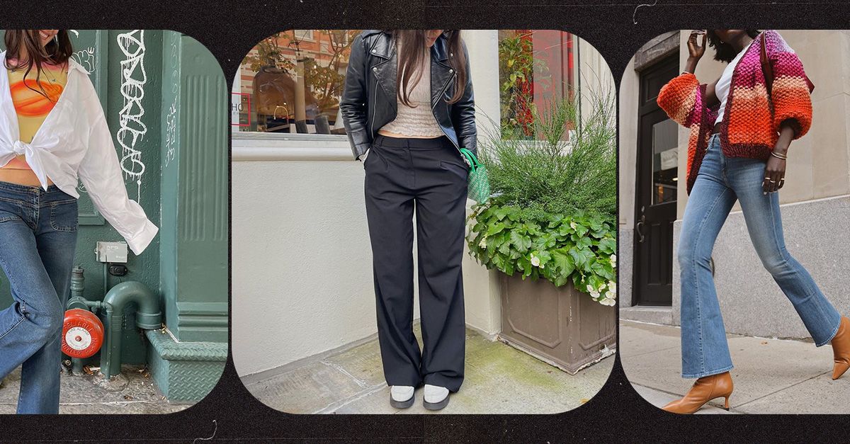 9 Low-Rise-Jeans Outfits That Are Actually So Wearable | Who What Wear