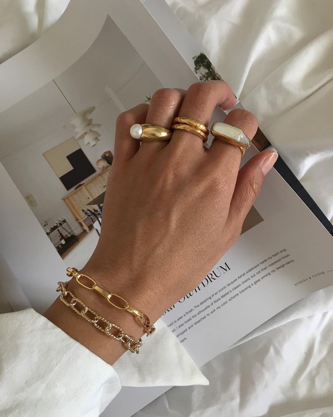 The 27 Best Chunky Gold Rings for Women in 2022 | Who What Wear