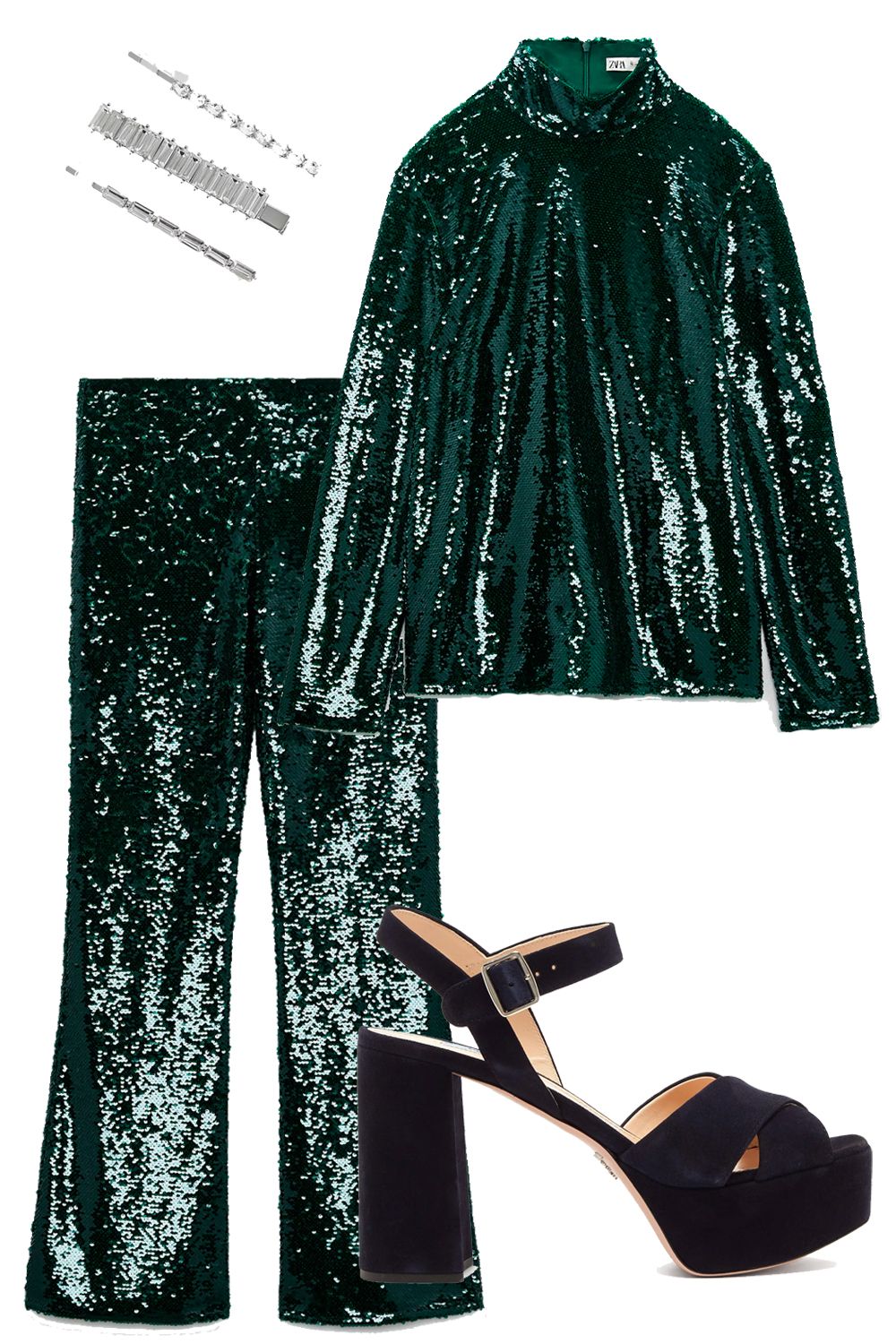4 Easy Ways to Style a Sequin Top This December | Who What Wear