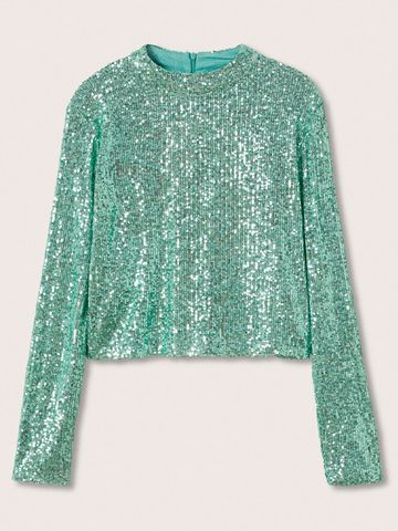 4 Easy Ways to Style a Sequin Top This December | Who What Wear