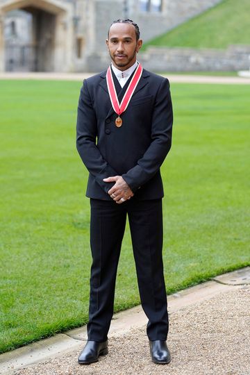 Lewis Hamiltons Styles Topped Our 2021 Best Dressed List Who What Wear