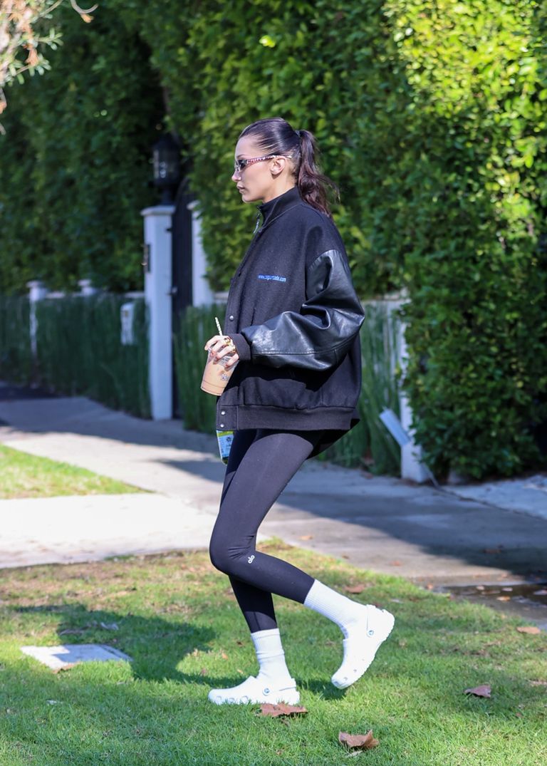 How to Style Socks Over Leggings Like a Fashion Girl | Who What Wear