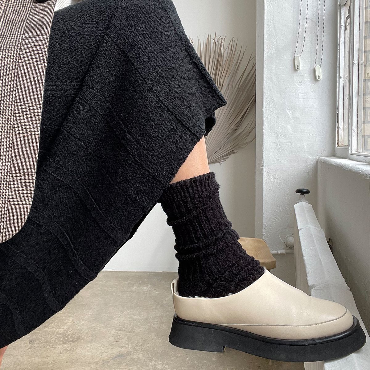 These Cozy Dresses With Matching Socks Will Be Huge in 2022 | Who What Wear