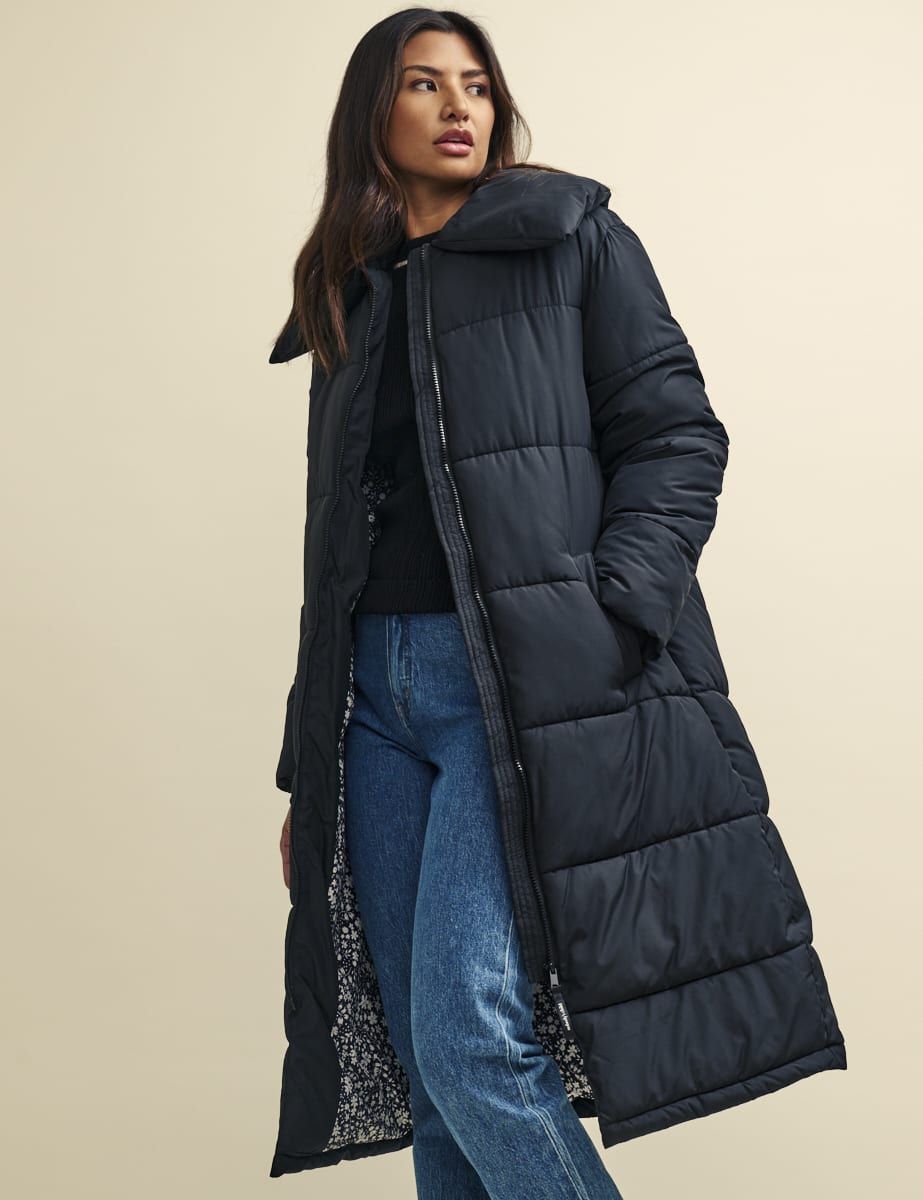 The 17 Best Long Puffer Coats for Petite Women | Who What Wear