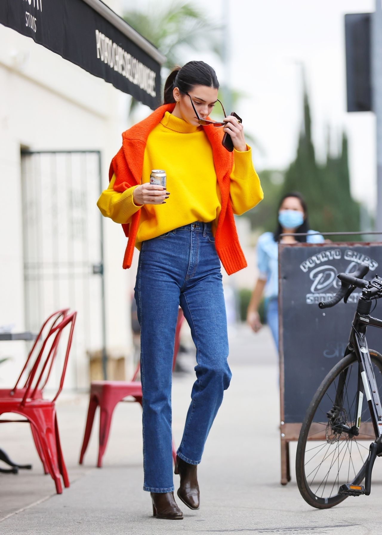 Kendall Jenner Wore the Saturated Color Trend With Ease | Who What Wear