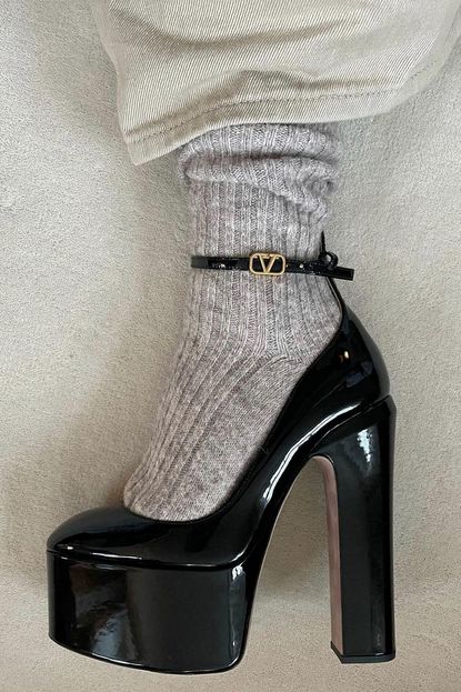 The XXL Valentino Platform Heels That Are All Over My Feed | Who What Wear