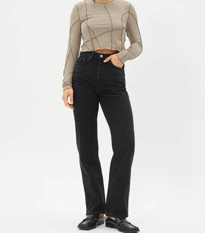 Weekday's Straight-Leg Rowe Jeans Come Editor Approved | Who What Wear