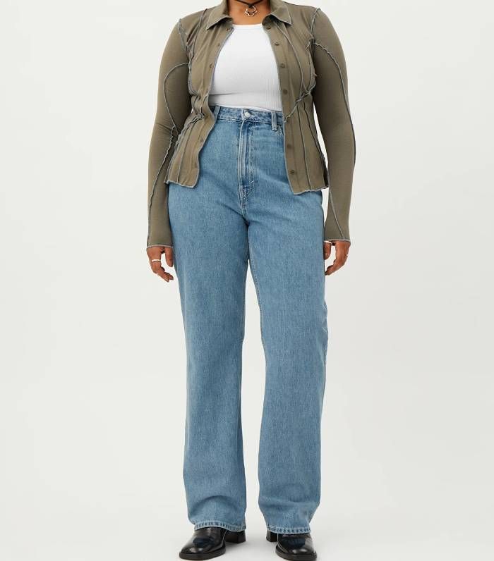 Weekday's Straight-Leg Rowe Jeans Come Editor Approved | Who What Wear