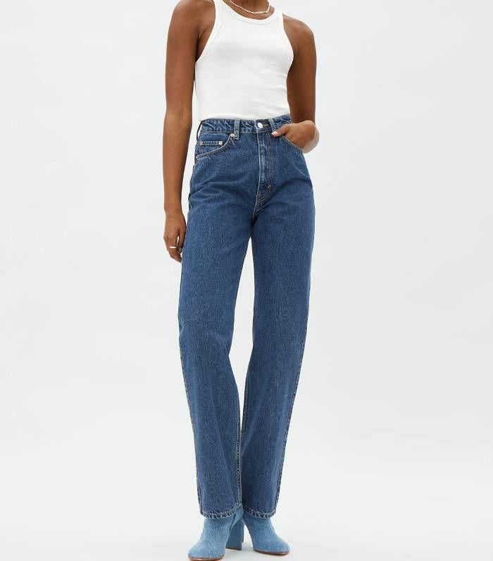 Weekday's Straight-Leg Rowe Jeans Come Editor Approved | Who What Wear