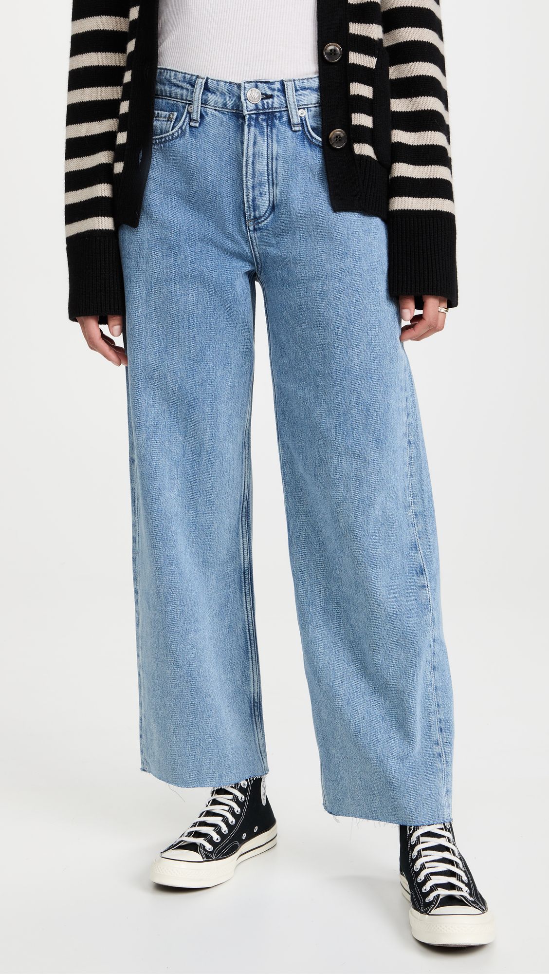 The 20 Best Raw-Hem Denim Jeans for Women | Who What Wear