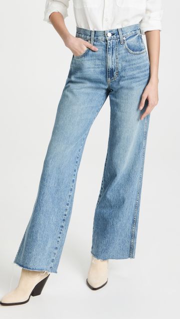 The 20 Best Raw-Hem Denim Jeans for Women | Who What Wear