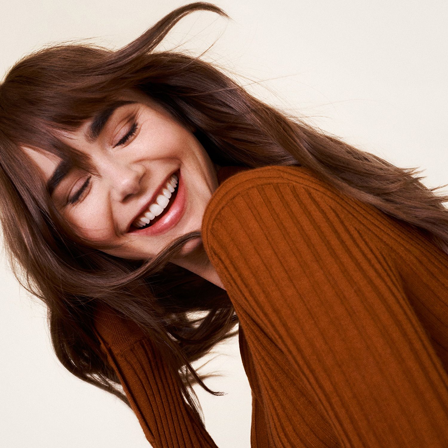 Lily Collins on Her Partnership With Living Proof Haircare | Who What Wear