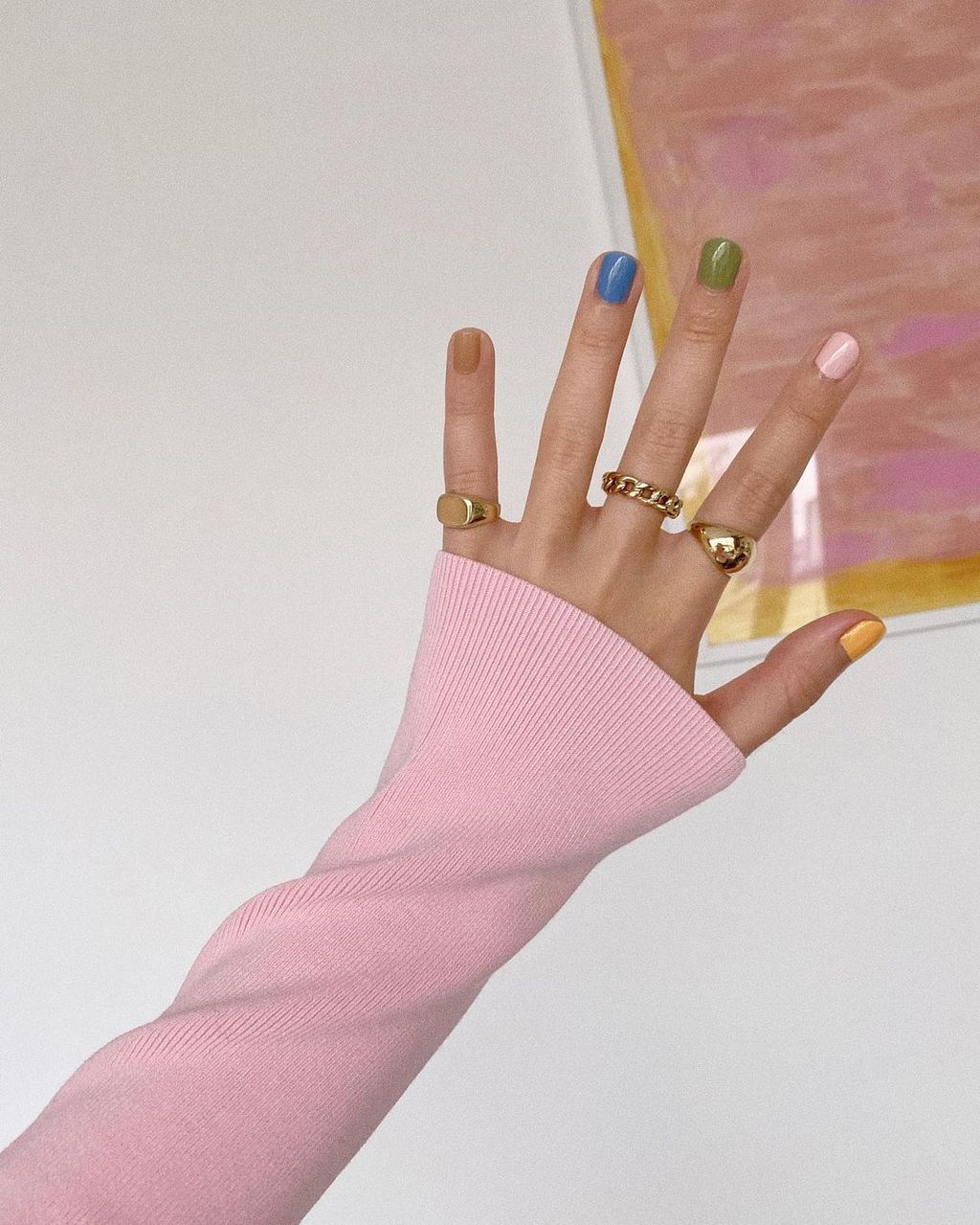 27 Colourful Nail Designs I'm Saving for My Next Manicure | Who What Wear