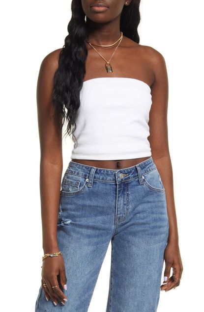 22 Tube Tops That Speak To Our Inner '90s Girl | Who What Wear