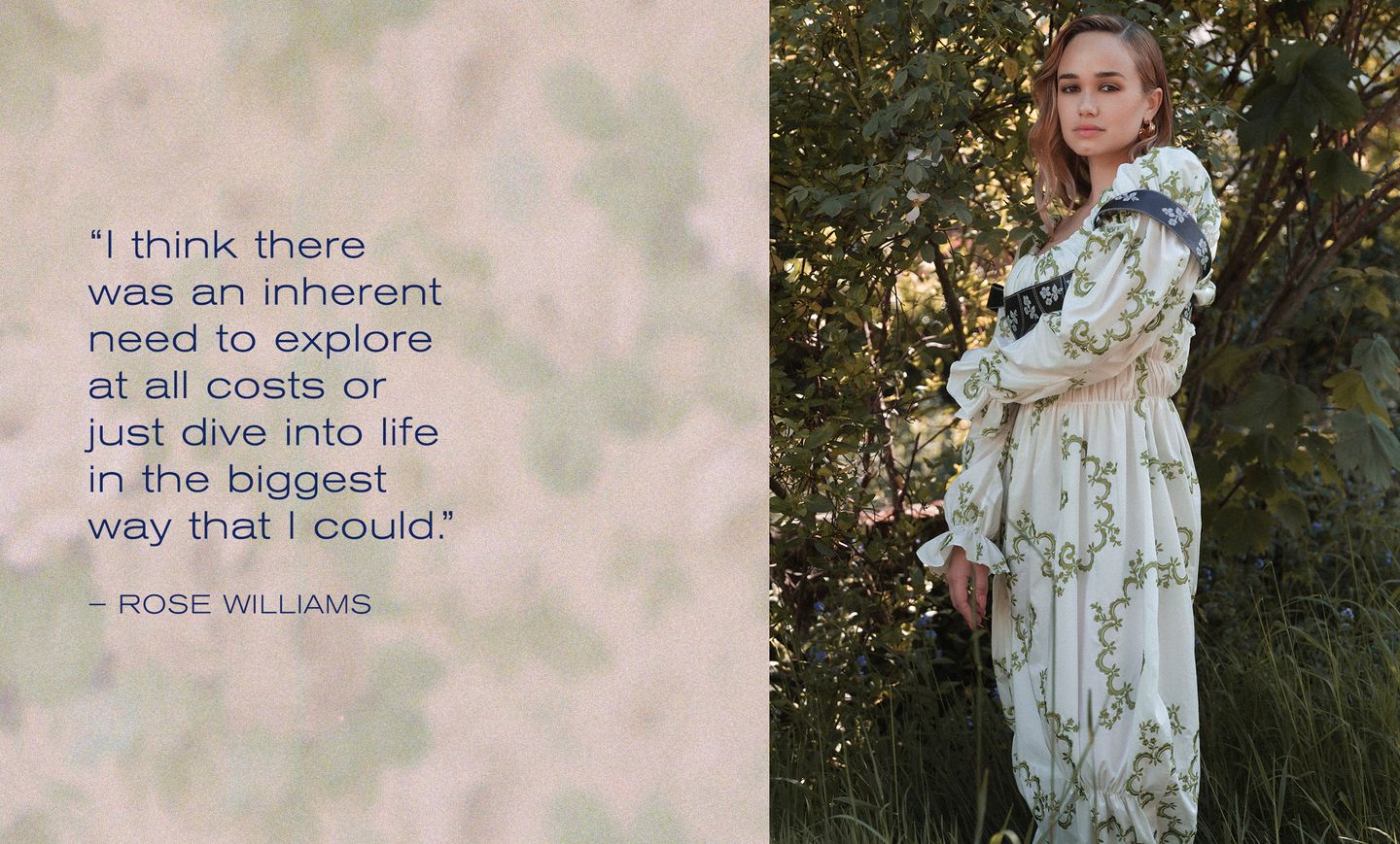 Rose Williams of Sanditon on Style, Spirituality and More | Who What Wear