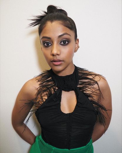 A Hairstylist Told Me How to Do the Celeb Slicked-Back Bun | Who What Wear