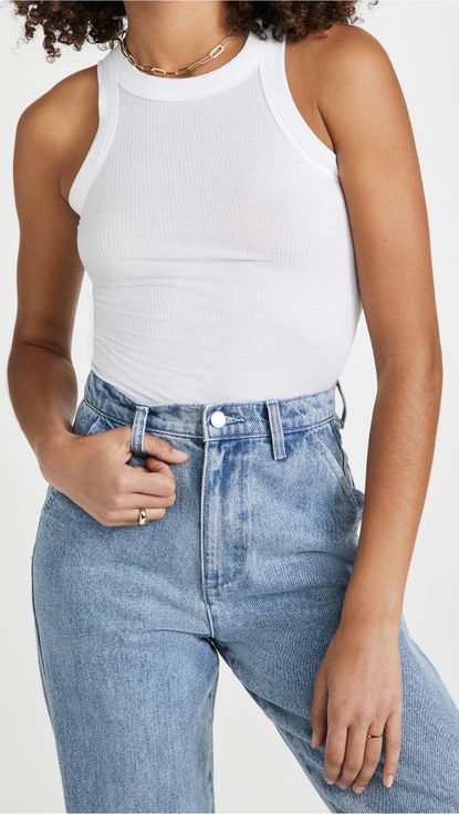 How to Style a Tank Top: 8 Easy Outfits to Try | Who What Wear