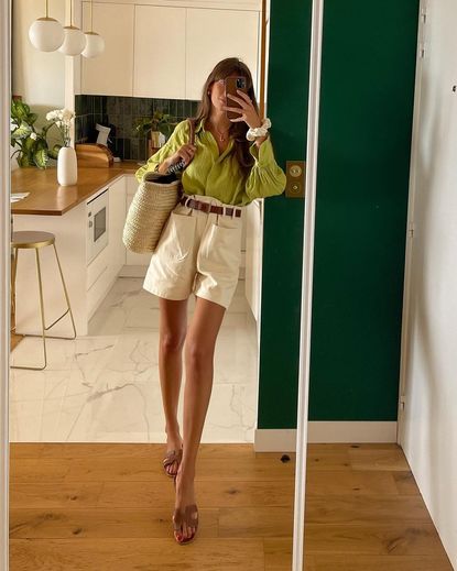 How French Women Style Shorts: 9 Chic Outfits to Re-Create | Who What Wear