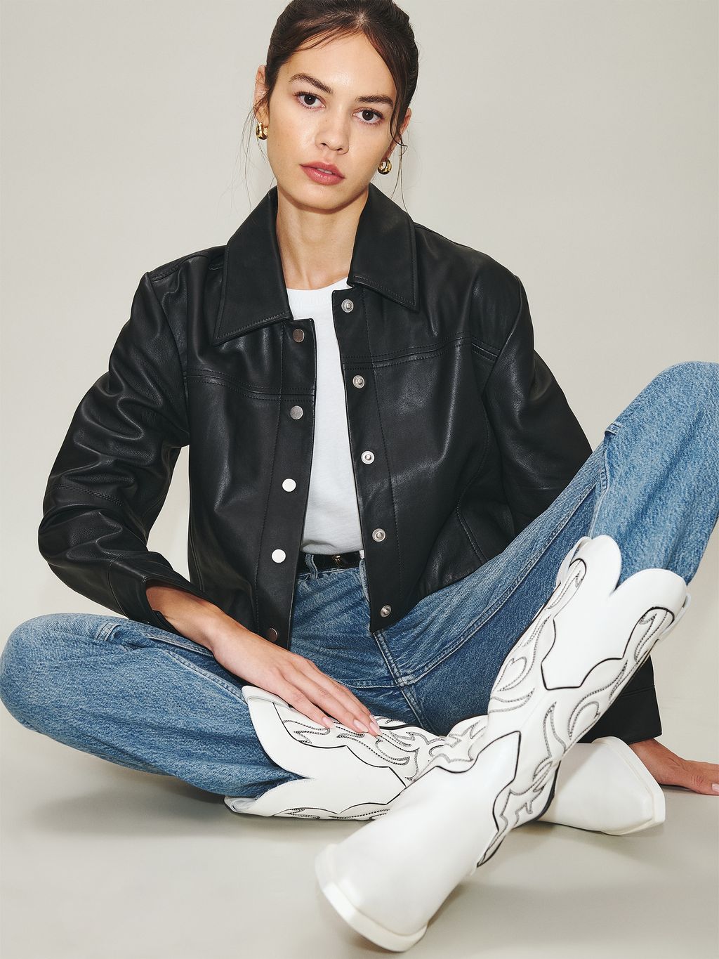 Reformation's New Cowboy Boots Are About to Go Viral | Who What Wear