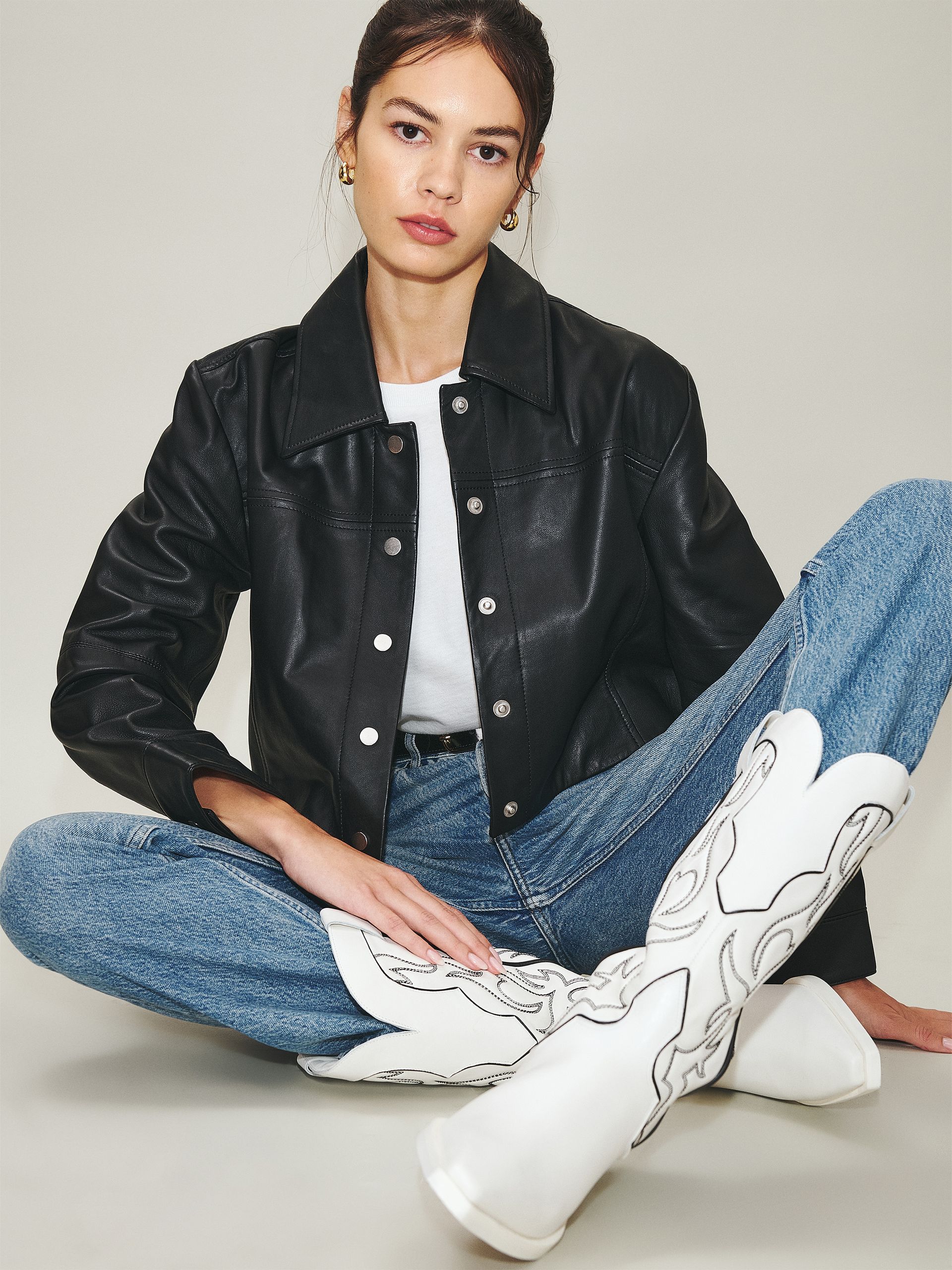 Reformation's New Cowboy Boots Are About to Go Viral | Who What Wear