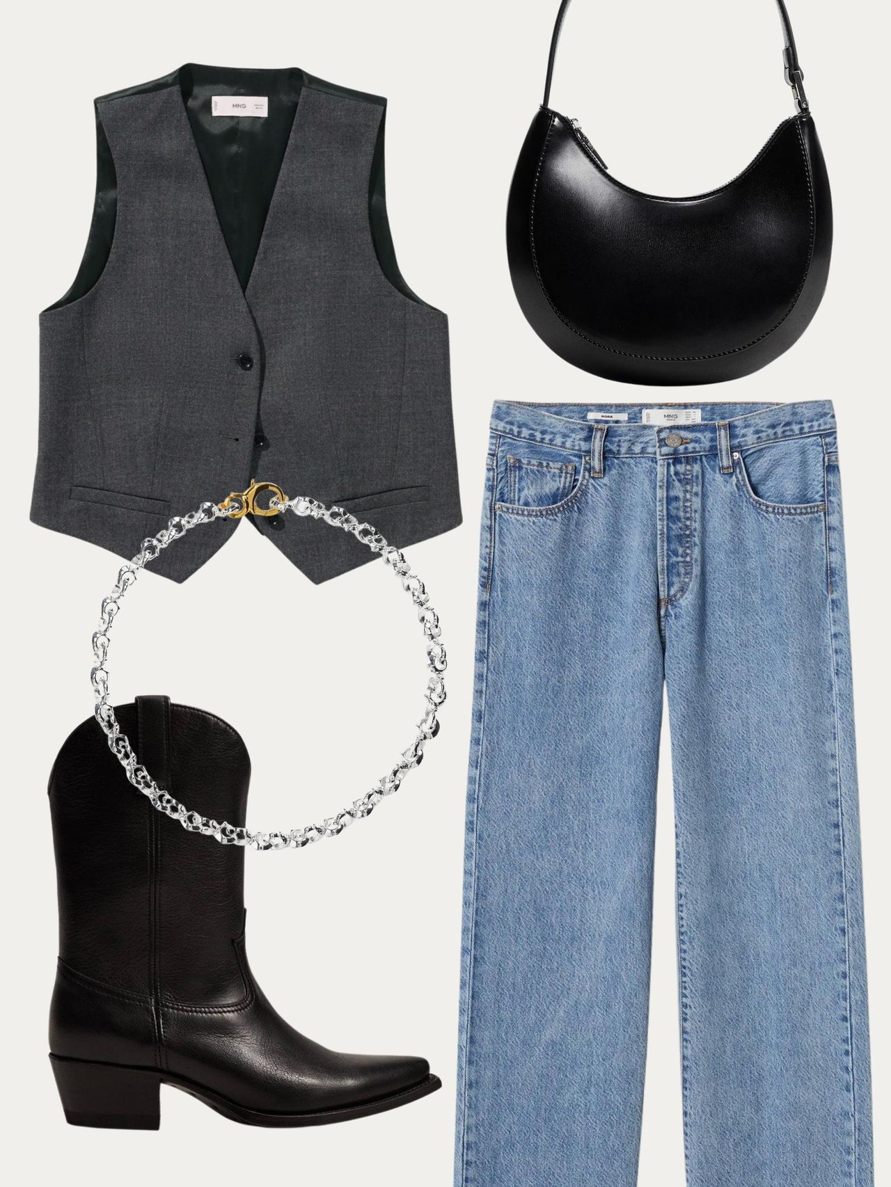 I've Assembled 4 Easy Outfits From Mango's Minimalist Edit | Who What Wear