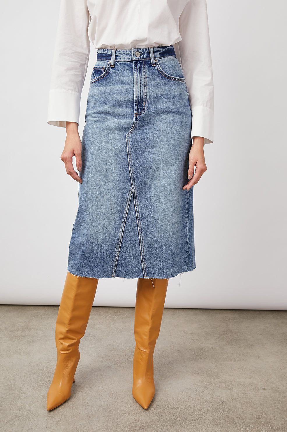 The 30 Best Denim Skirts That Are Making a Fashion Comeback | Who What Wear
