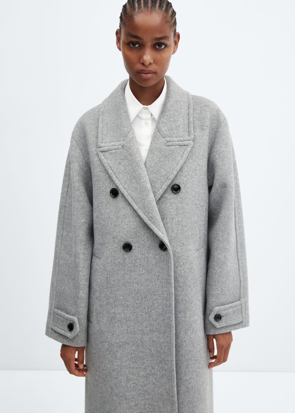 Mango's Sell-Out Faux-Shearling Jacket Is Back In Stock | Who What Wear