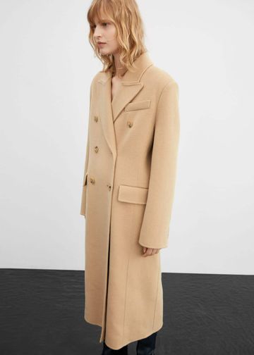 Mango's Sell-Out Faux-Shearling Jacket Is Back In Stock | Who What Wear