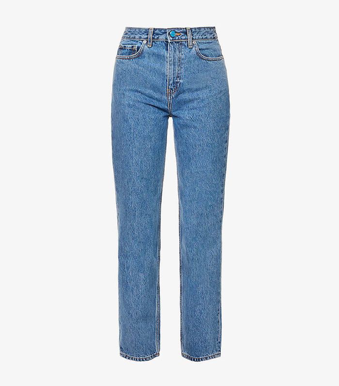 Ganni Jeans Are Best for Petite People Like Rachel Stevens | Who What Wear