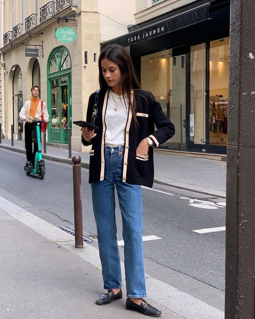 5 Ways to Wear a Cardigan Like a French Woman | Who What Wear UK