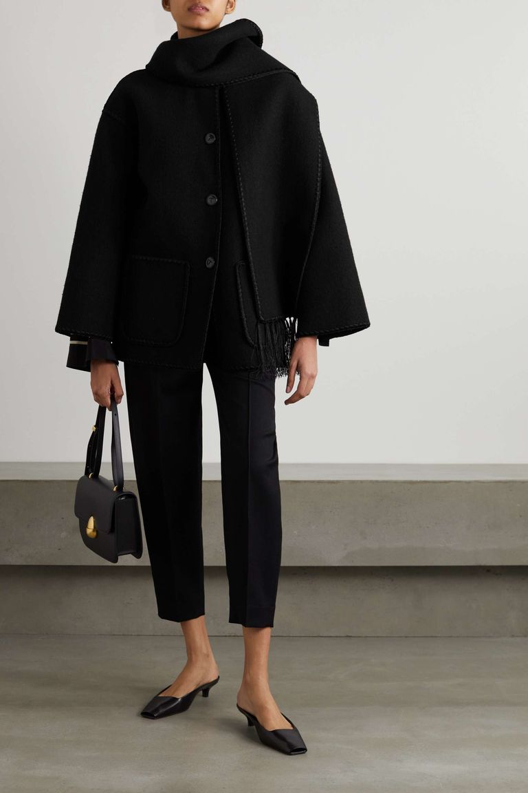 The 18 Best Blanket-Coats, From Scarf-Coats to Fringe | Who What Wear
