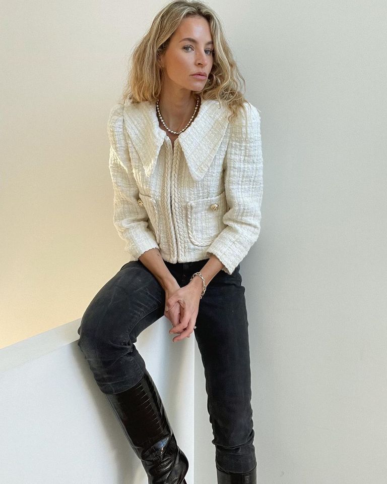How to Style a Bouclé Jacket: 7 Looks to Try This Spring | Who What Wear