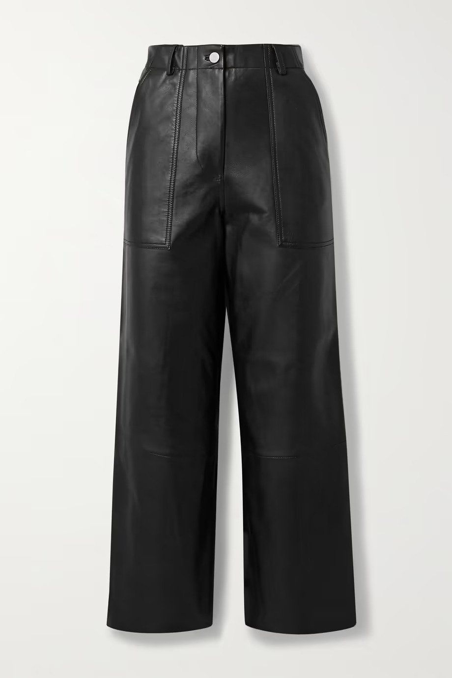 The 25 Best Wide-Leg Leather Trousers for Autumn | Who What Wear