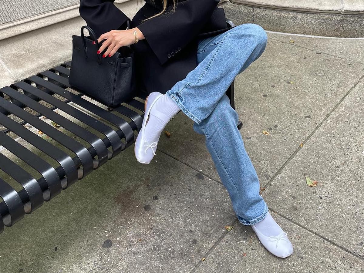 How to Style Ballet Flats Like a Fashion Girl | Who What Wear