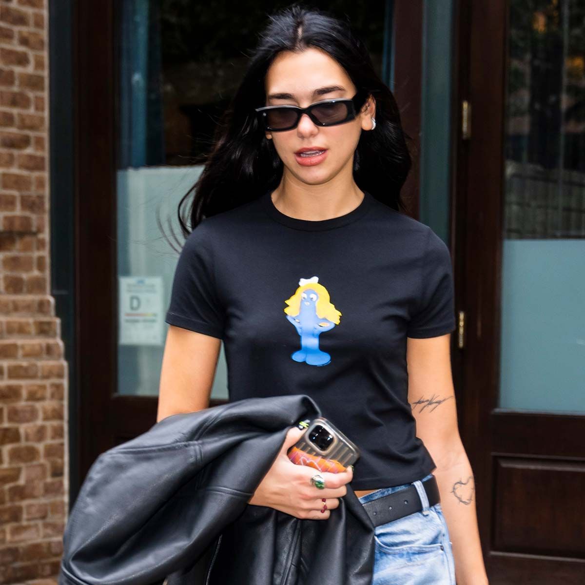 Dua Lipa Made Clashing Animal Prints and Metallic Boots Chic | Who What ...
