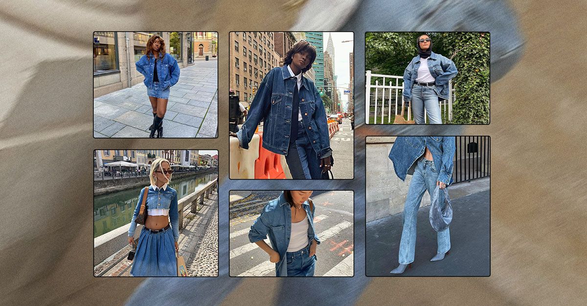 10 Cool Denim-Jacket Outfits That Prove the Staple Is Back | Who What Wear