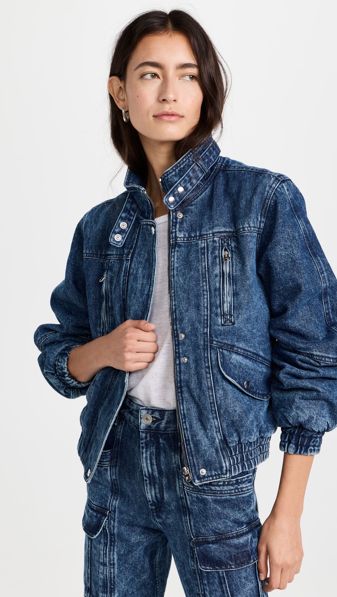10 Cool Denim-Jacket Outfits That Prove the Staple Is Back | Who What Wear