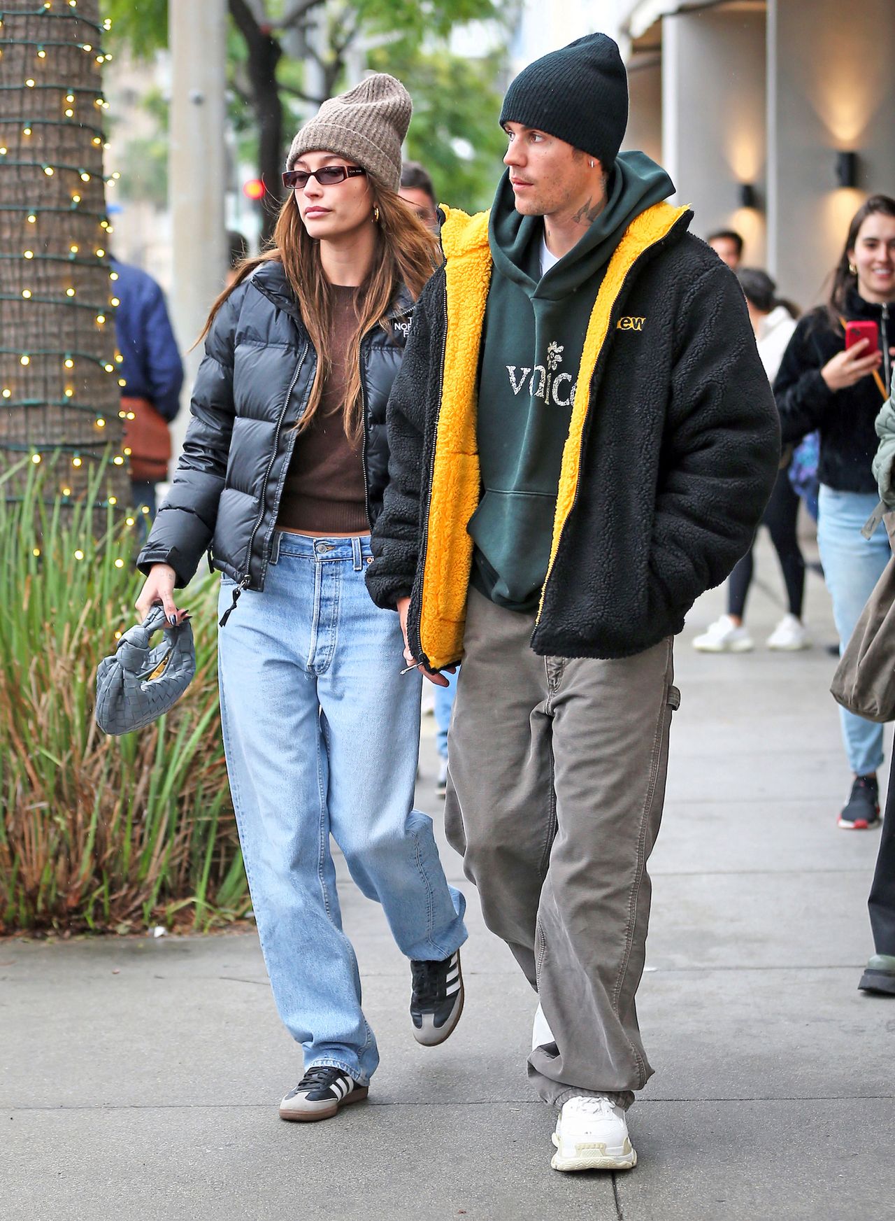 Hailey Bieber's North Face Puffer Sells Out Every Winter | Who What Wear