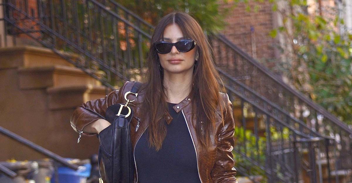 EmRata Wore a $40 Zara Skort With Popular Knee-High Boots | Who What Wear